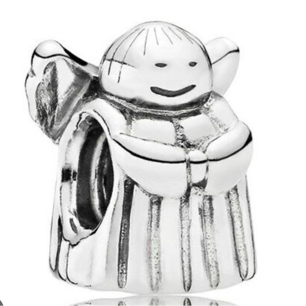 Retired Pandora Angel Of Hope Charm - Gem